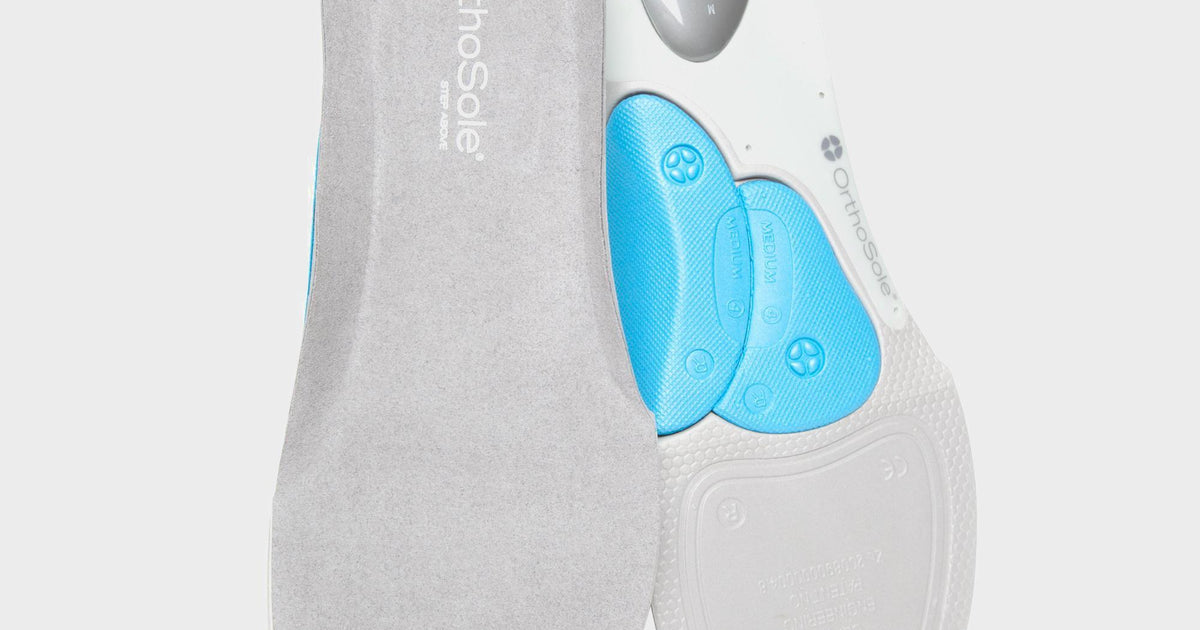 Blue Orthosole Men's Max Cushion Insoles – Blacks