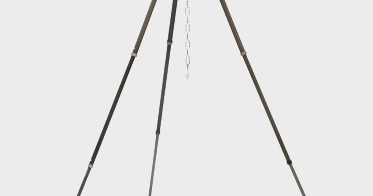 Black Robens Telescopic Aluminium Tripod – Blacks