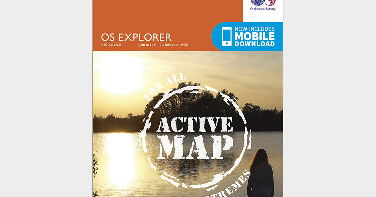 Ordnance Survey Explorer Active 235 Wisbech & Peterborough North Map ...