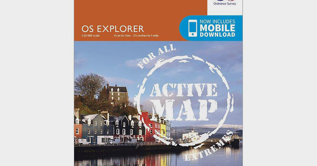 Ordnance Survey Explorer Active 374 Isle of Mull North & Tobermory Map ...