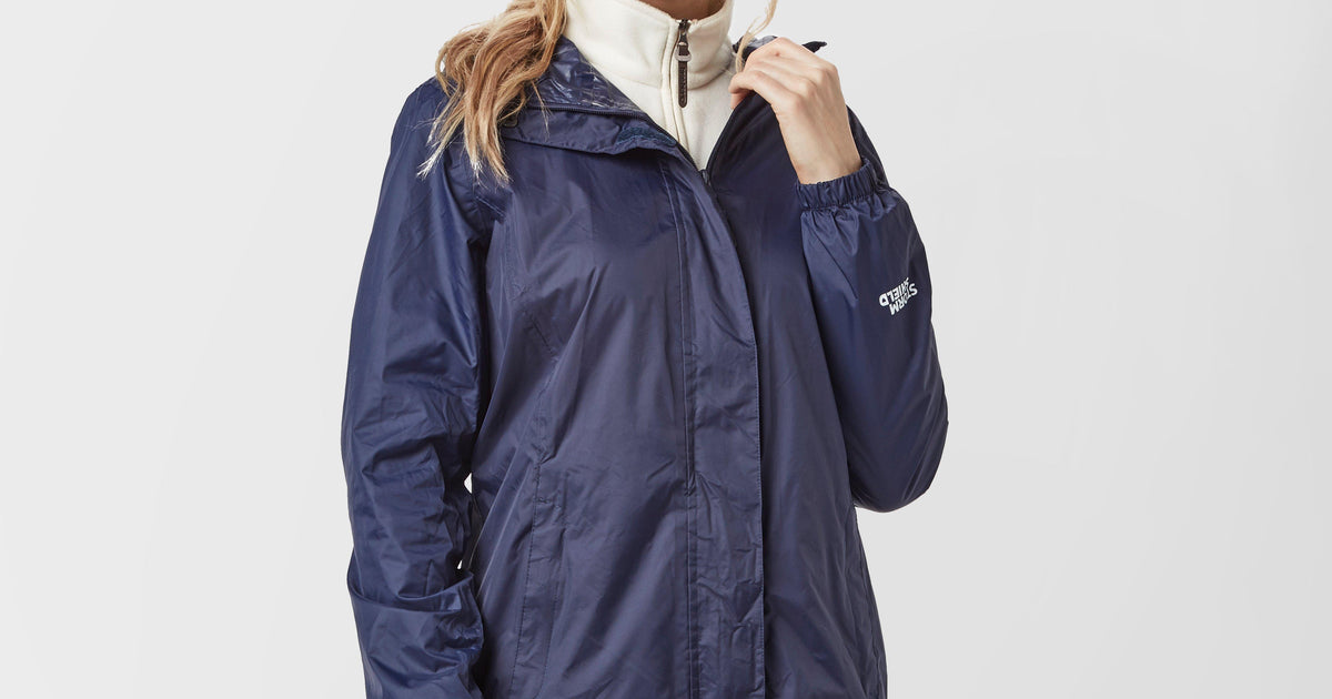 Navy Peter Storm Women’s Packable Hooded Jacket – Blacks