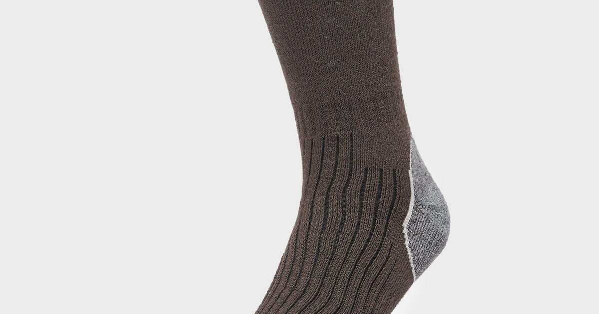 Brown Brasher Men’s Hiker Crew Socks – Blacks