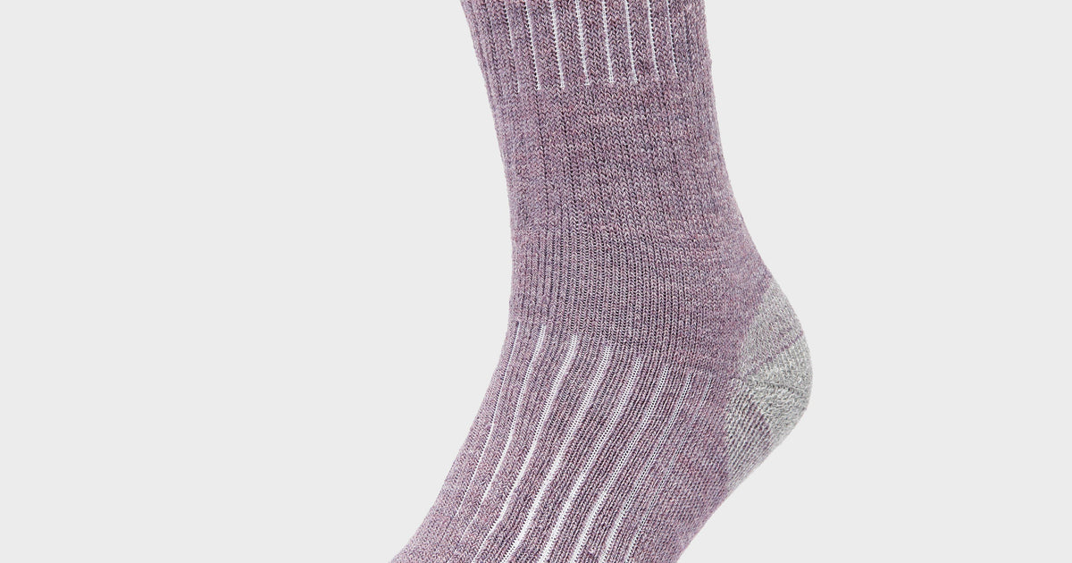 Purple Brasher Women’s Trekker Socks – Blacks