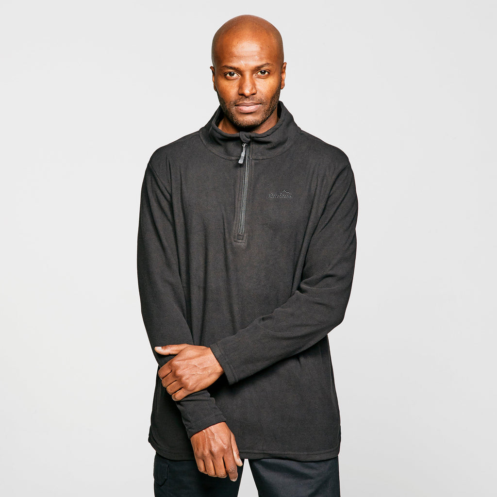 Black Peter Storm Men’s Ullswater Half-Zip Fleece – Blacks