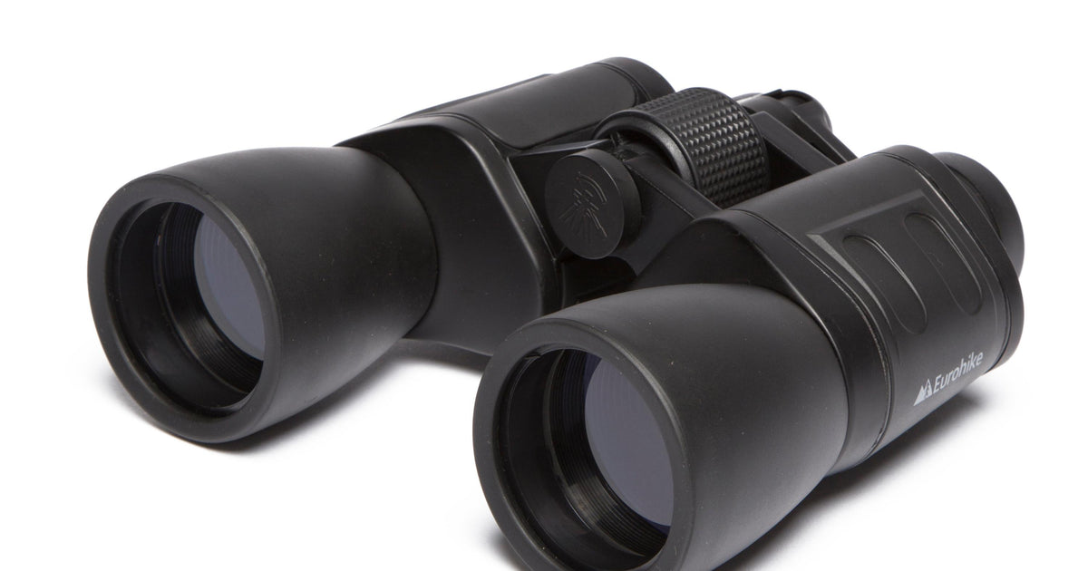 Black Eurohike 10 x 50 Binoculars – Blacks