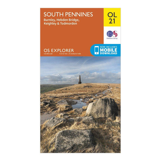 Ordnance Survey Explorer OL 21 South Pennines Map – Blacks