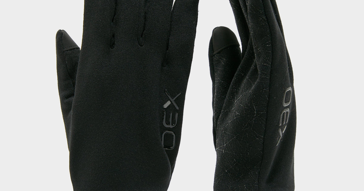 Black OEX Unisex Vostok Grip Gloves – Blacks