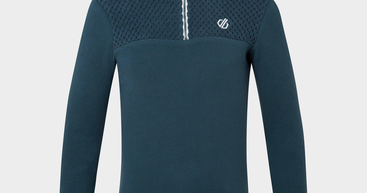 Blue Dare 2b Kids' Mountfuse Half Zip Fleece – Blacks