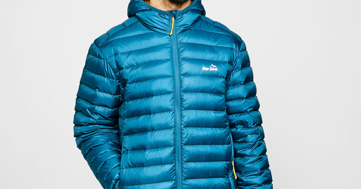 Blue Peter Storm Men's Packlite Alpinist Down Jacket – Blacks
