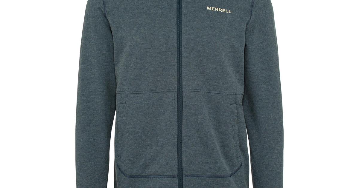 Grey Merrell Men’s Timber Full Zip Hoodie – Blacks
