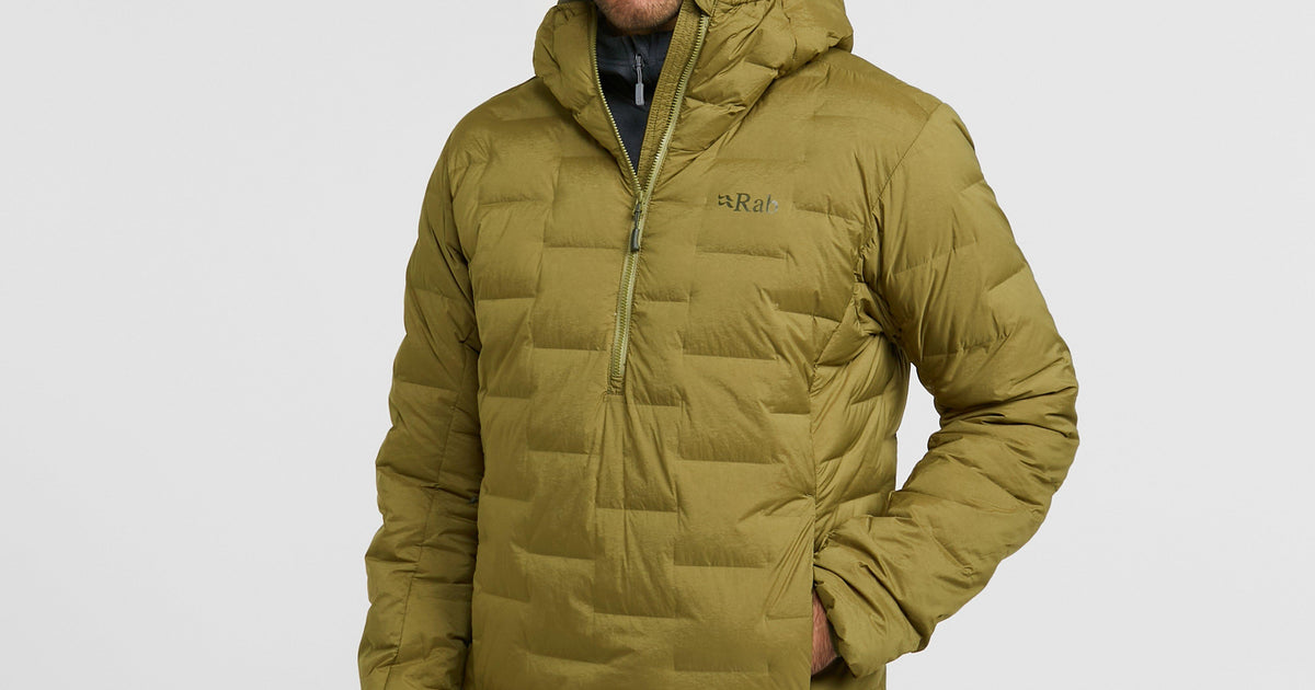 Green Rab Men's Cubit Stretch Down Smock – Blacks