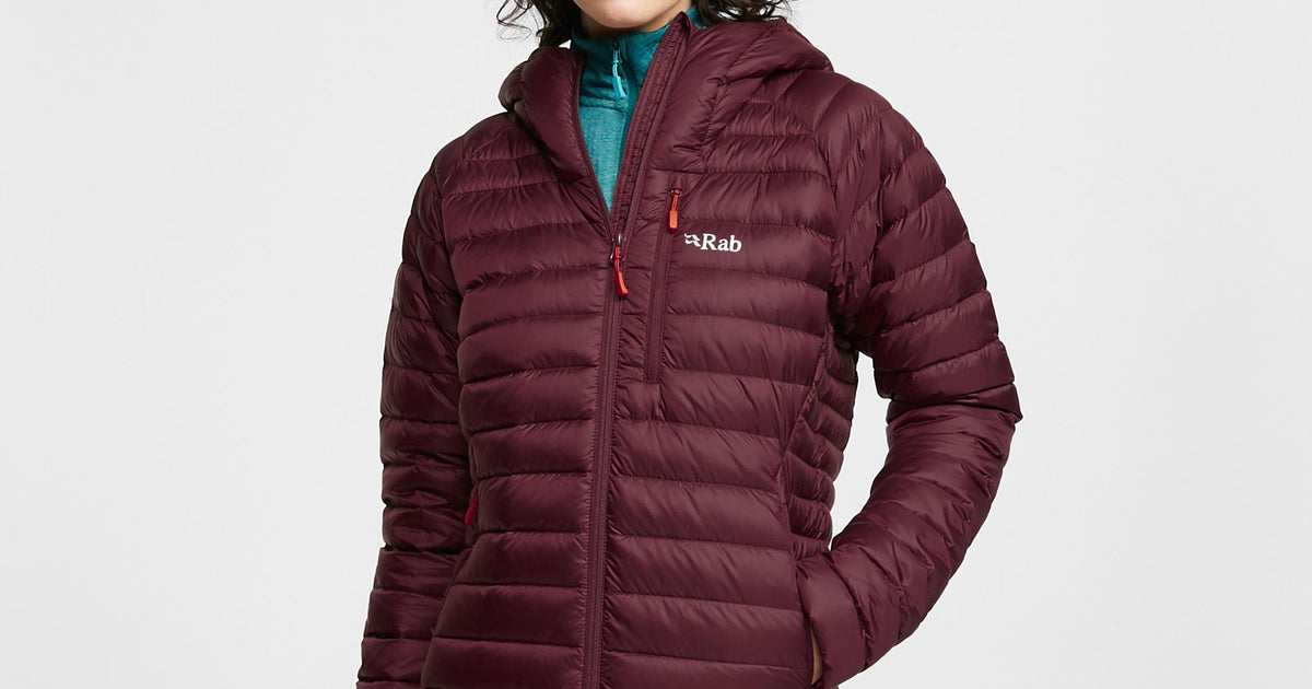 Red Rab Women's Microlight Alpine Down Jacket – Blacks