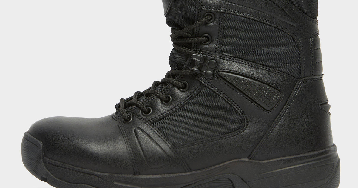 Black Hi Gear Worx Men's Gwaith 8 Inch Occupational Boot – Blacks