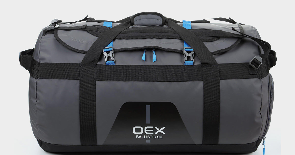 Grey Oex Ballistic 90L Cargo Bag – Blacks