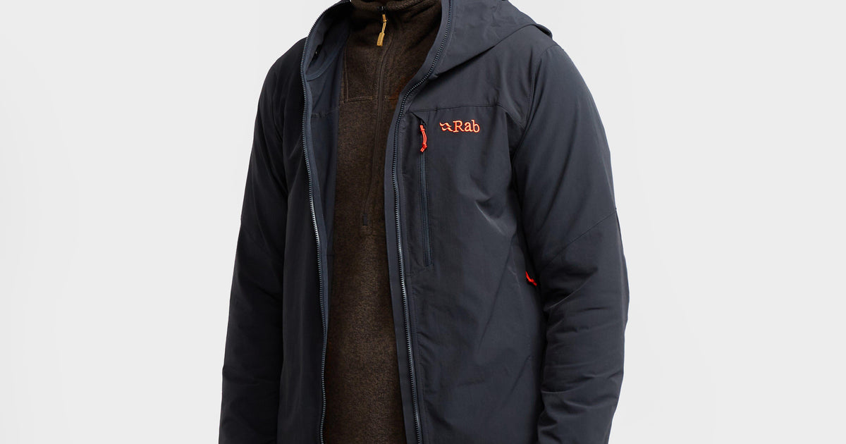 Grey Rab Men’s Torque Jacket – Blacks