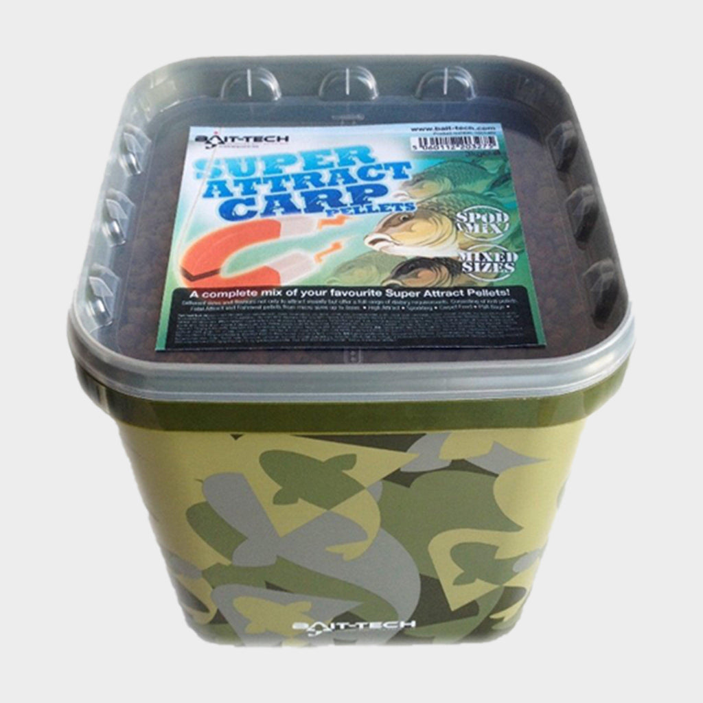 Bait-Tech Super Attract Pellets Bucket – Blacks