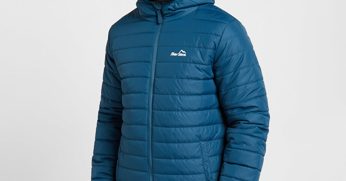 Blue Peter Storm Men's Blisco II Hooded Jacket – Blacks