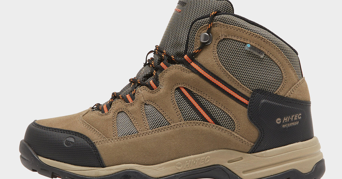 Brown Hi Tec Men’s Aysgarth III Mid Waterproof Walking Boot – Blacks