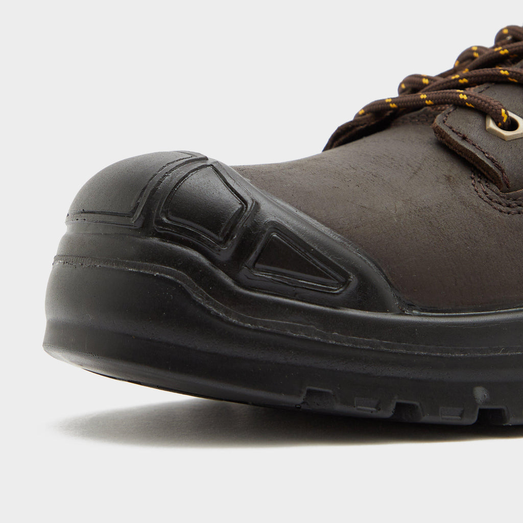 Brown Cat Striver Mid S3 Safety Boot S3 – Blacks