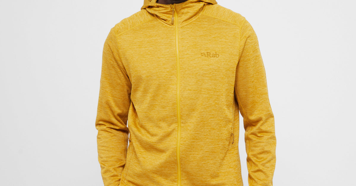 Yellow Rab Men’s Zawn Hoodie – Blacks