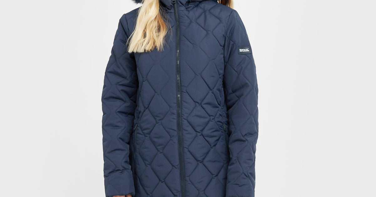 Blue Regatta Women’s Fritha III Insulated Parka Jacket – Blacks