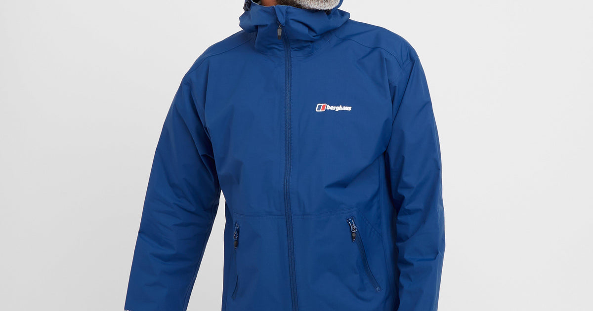 Blue Berghaus Men’s Stormcloud Waterproof Jacket – Blacks