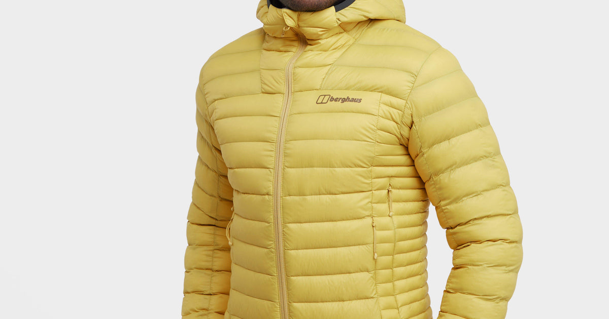 Yellow Berghaus Men’s Ridge-Nomad Hybrid Insulated Jacket – Blacks