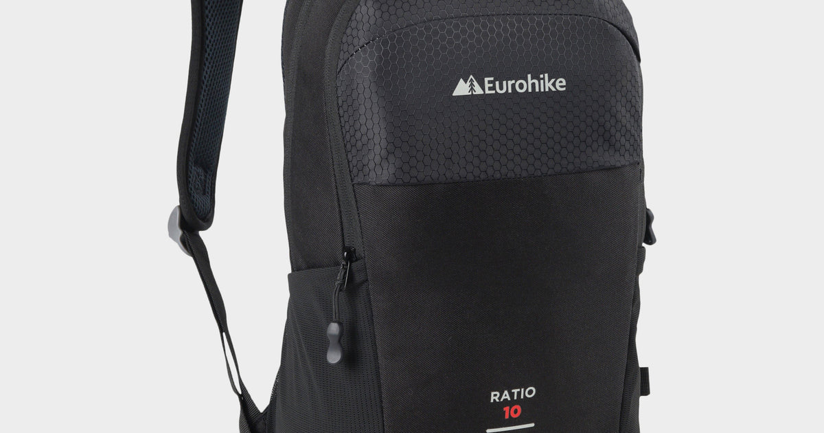 Black Eurohike Ratio 10 Daypack – Blacks