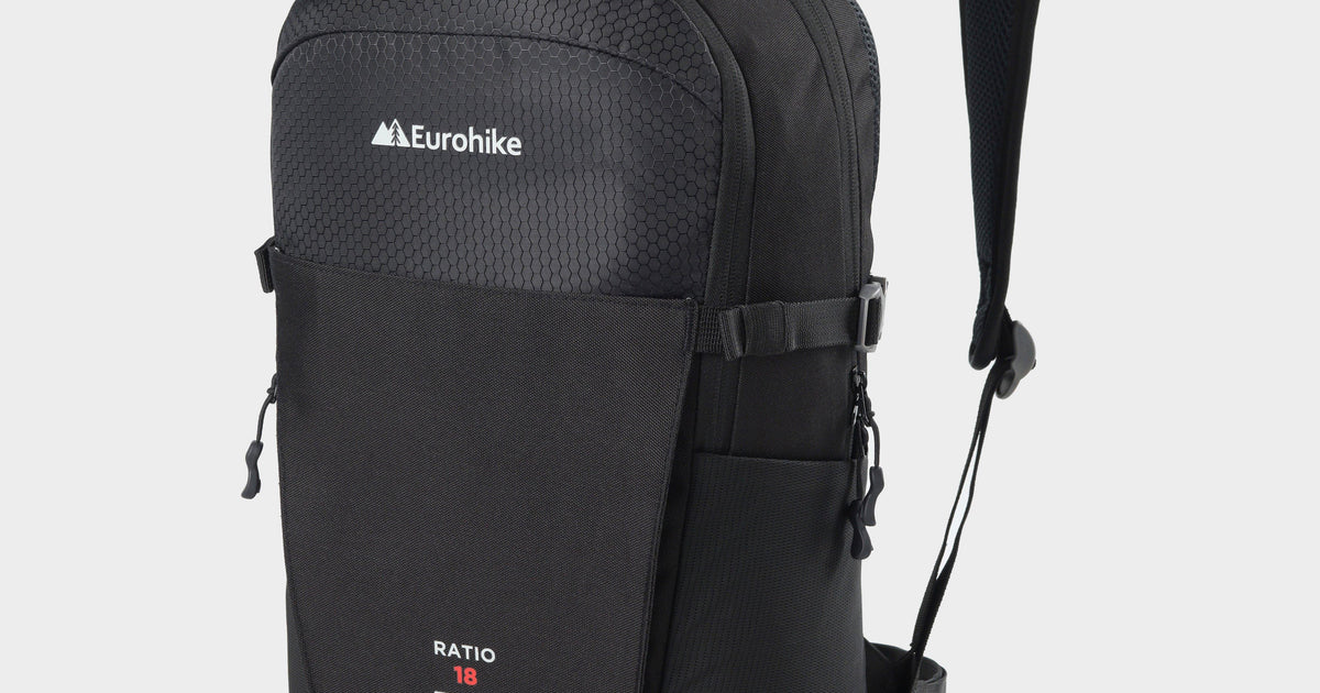 Black Eurohike Ratio 18 Daypack – Blacks
