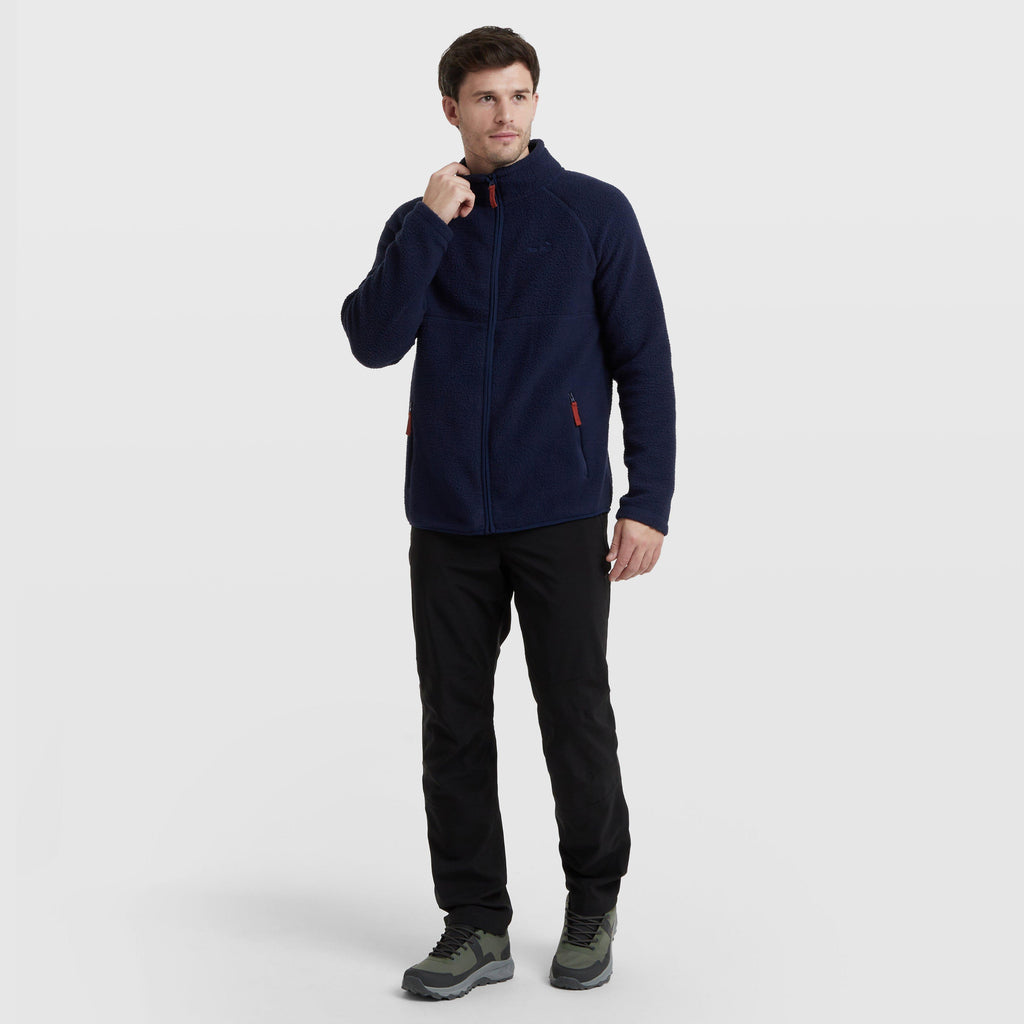 Navy Peter Storm Men’s Glen Full Zip Fleece – Blacks