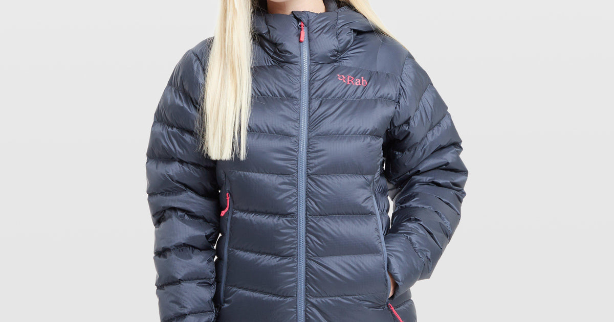 Grey Rab Women's Electron Pro Down Jacket – Blacks